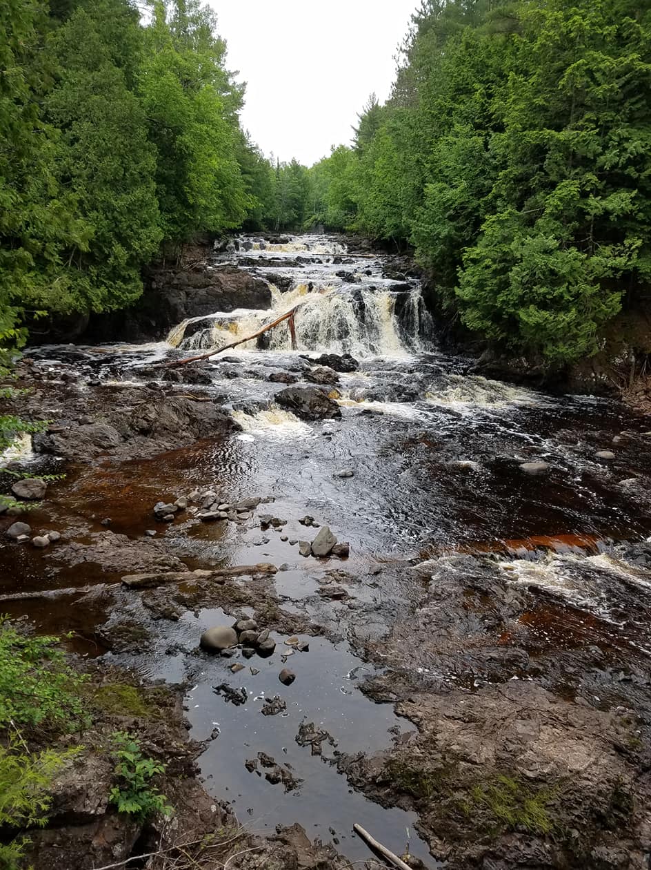Wisconsin Waterfalls – Copper Falls State Park - Roadtrippers R Us!