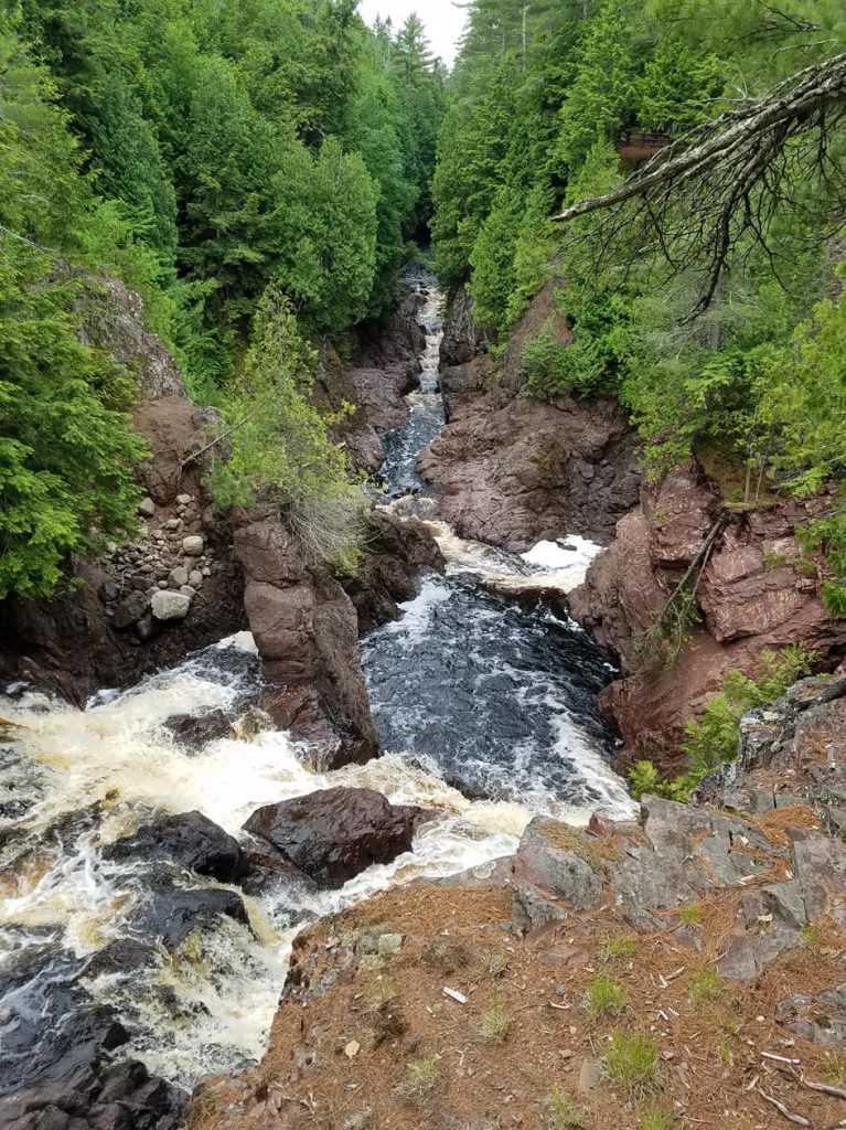 Wisconsin Waterfalls – Copper Falls State Park - Roadtrippers R Us!